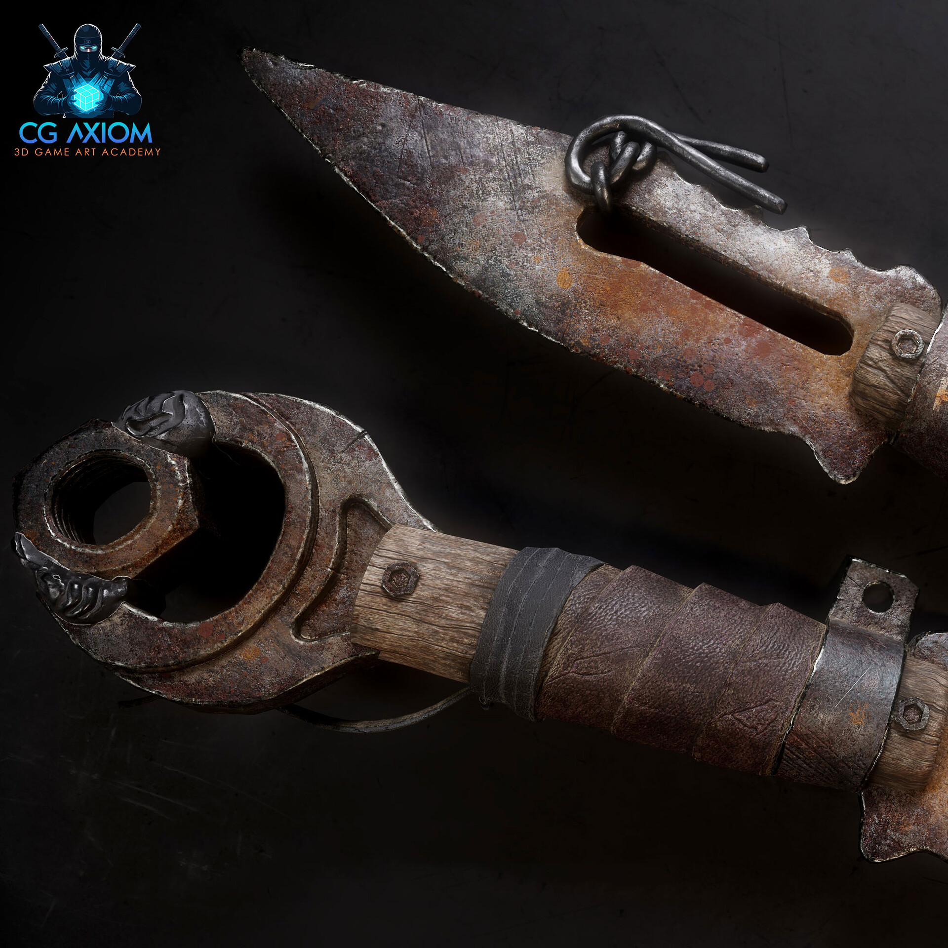 ArtStation - Melee weapon - Student Artwork