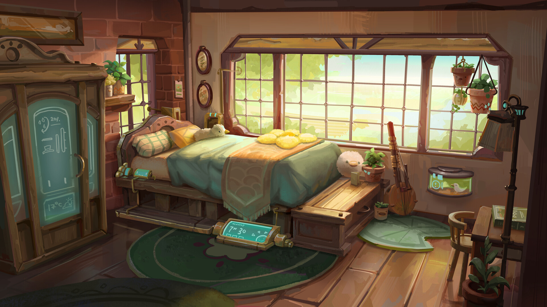 ArtStation - LUMA - HOUSE INTERIOR