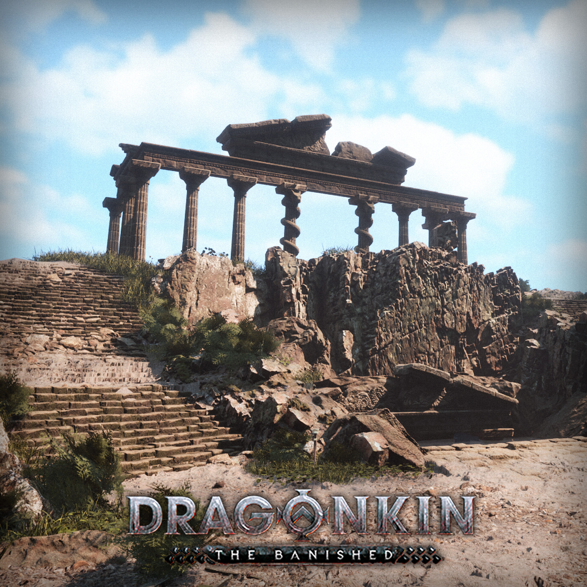 ArtStation - Dragonkin: The Banished - Blue Biome Kryssa and Cyrrha