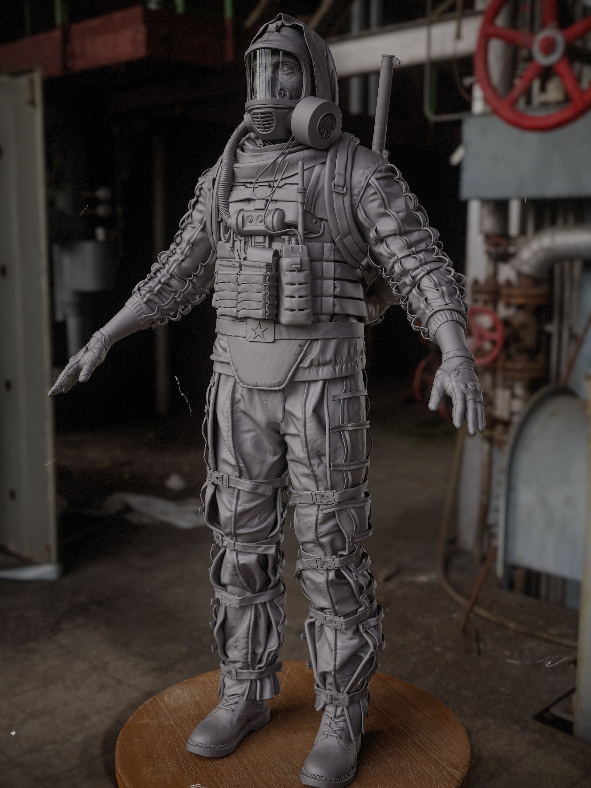 ArtStation - Wip Metro Exodus character fan art