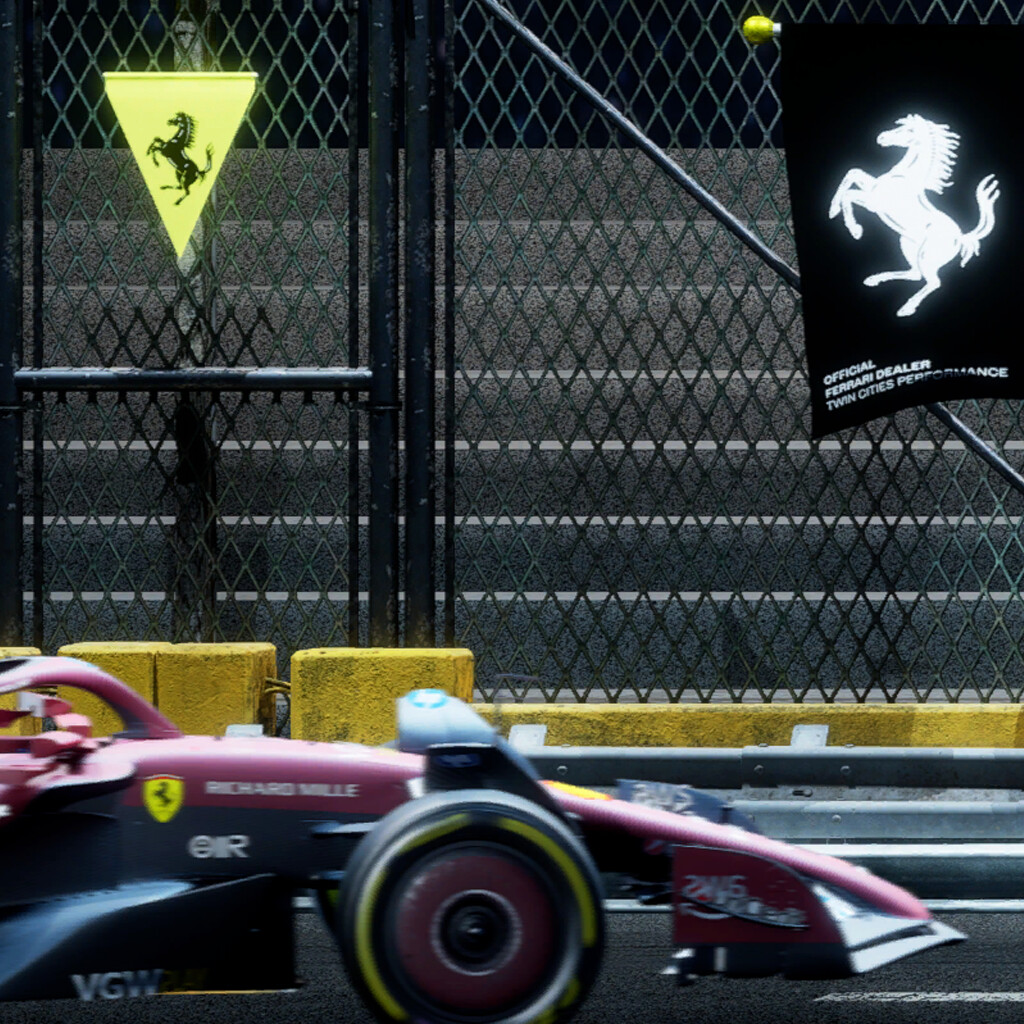 ArtStation - Ferrari - F1 - Immersive Projection Mapping