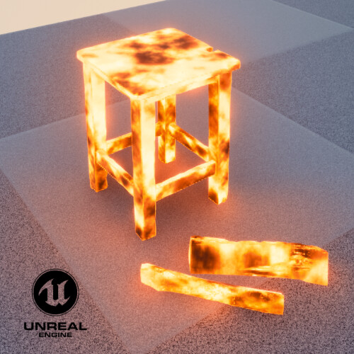 ArtStation - Fire Decal