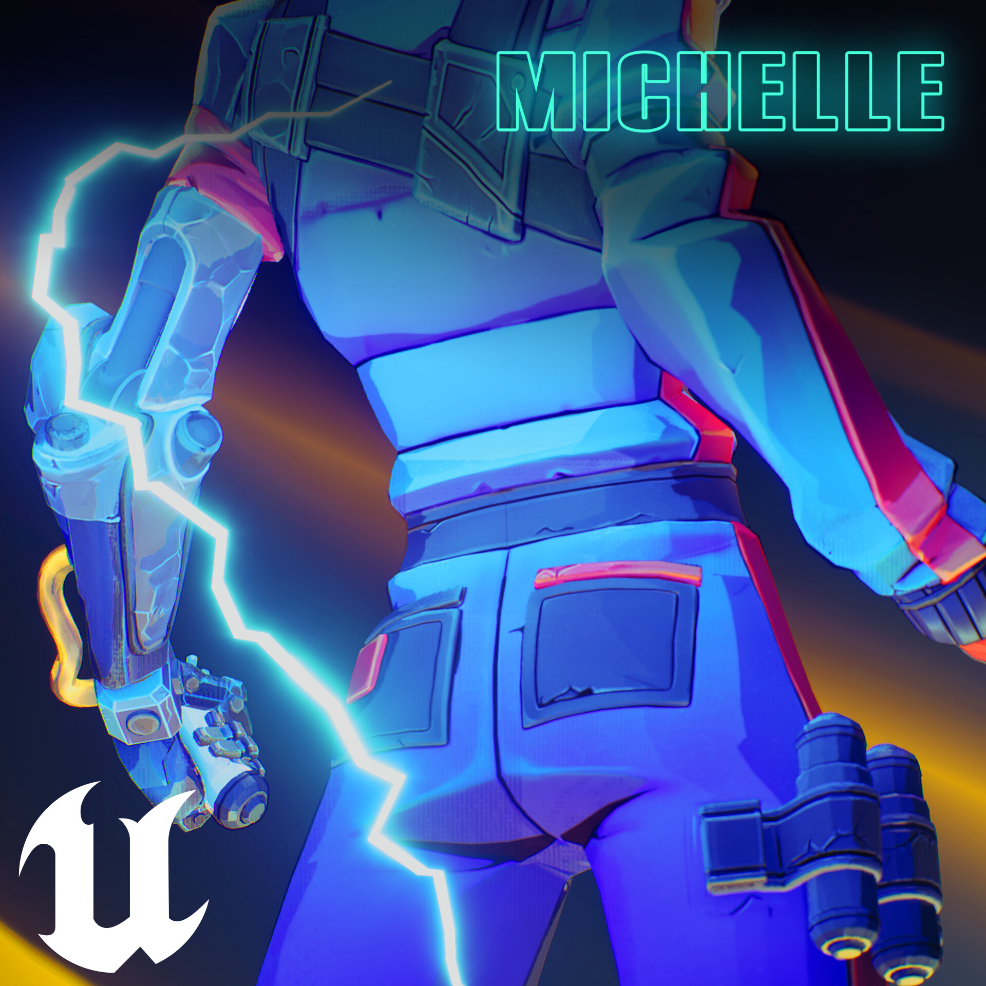 ArtStation - MICHELLE - Ue5 realtime project
