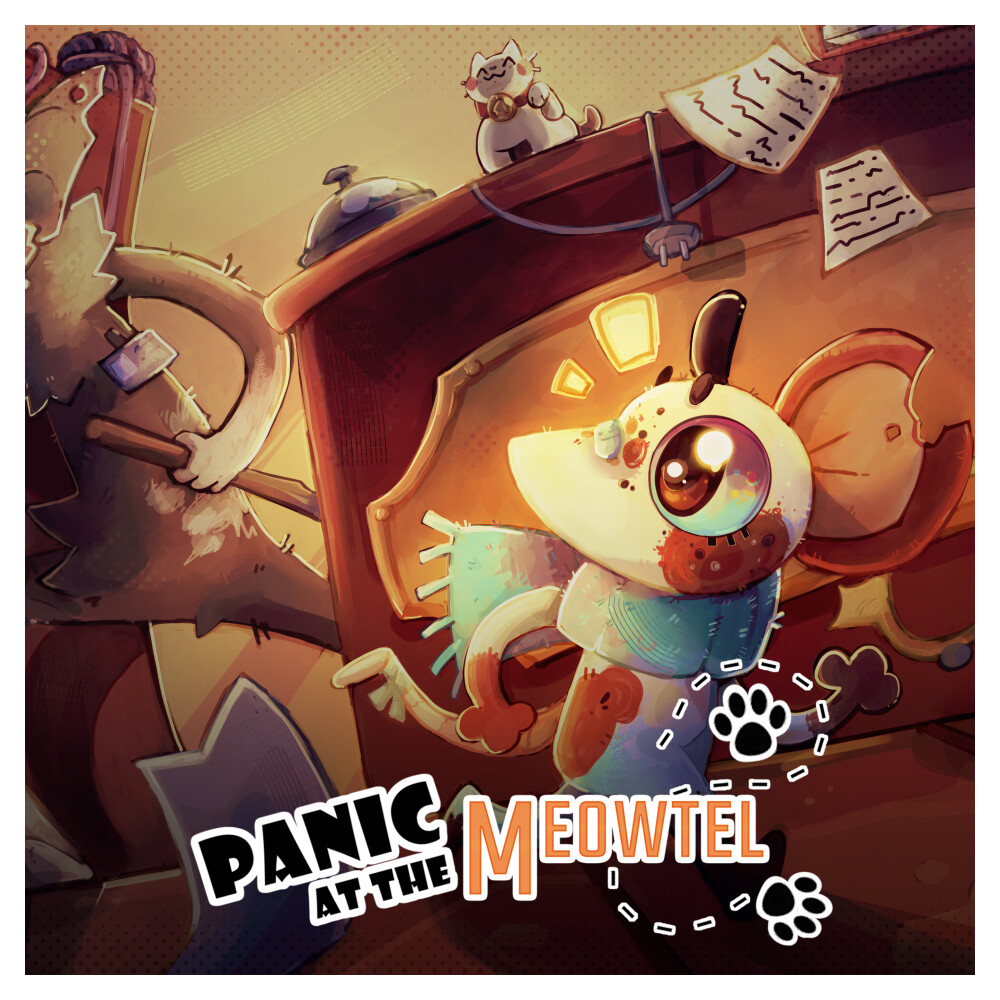 ArtStation - Panic At The Meowtel - Game Project