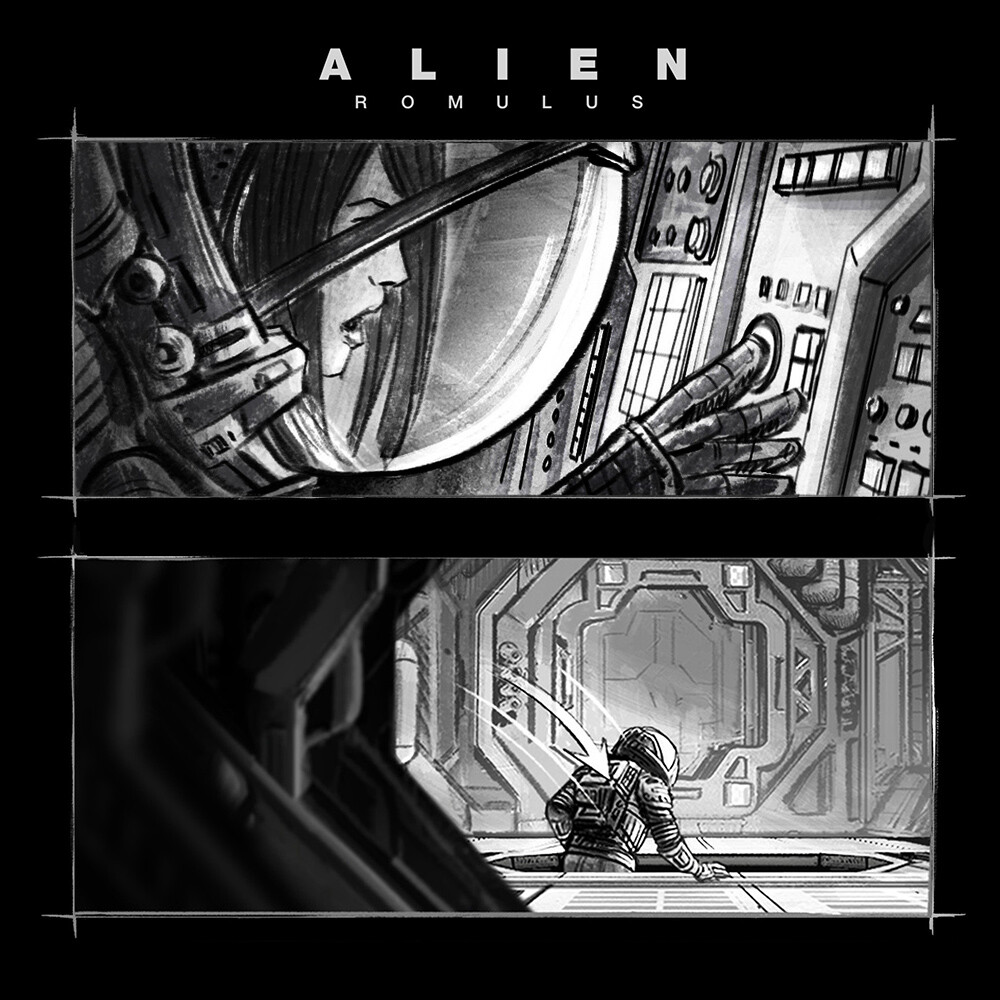 ArtStation - Alien Romulus - Storyboard