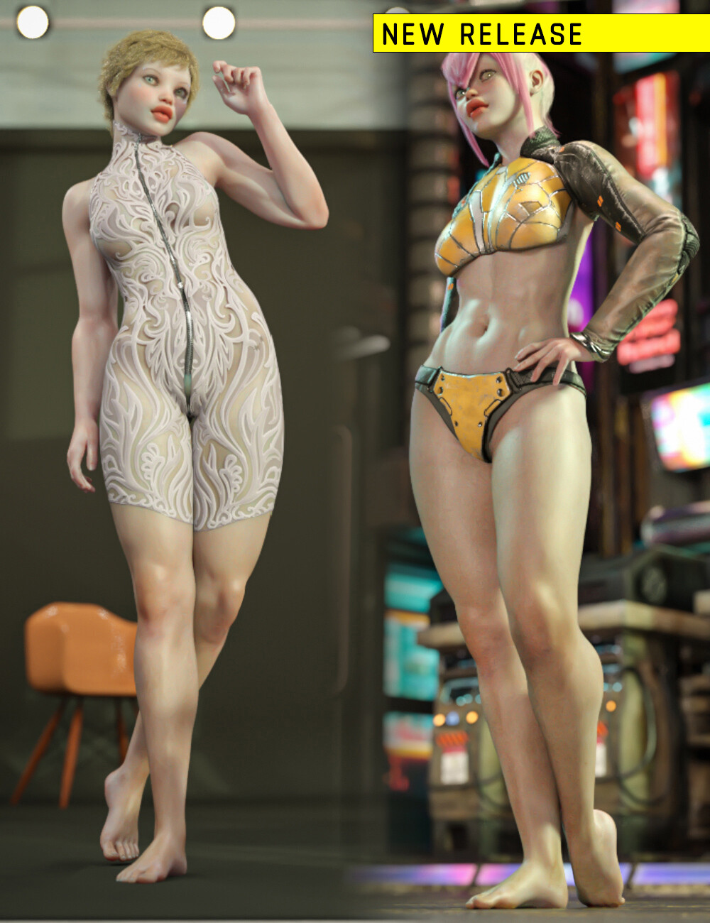 ArtStation - Mon Flair Poses