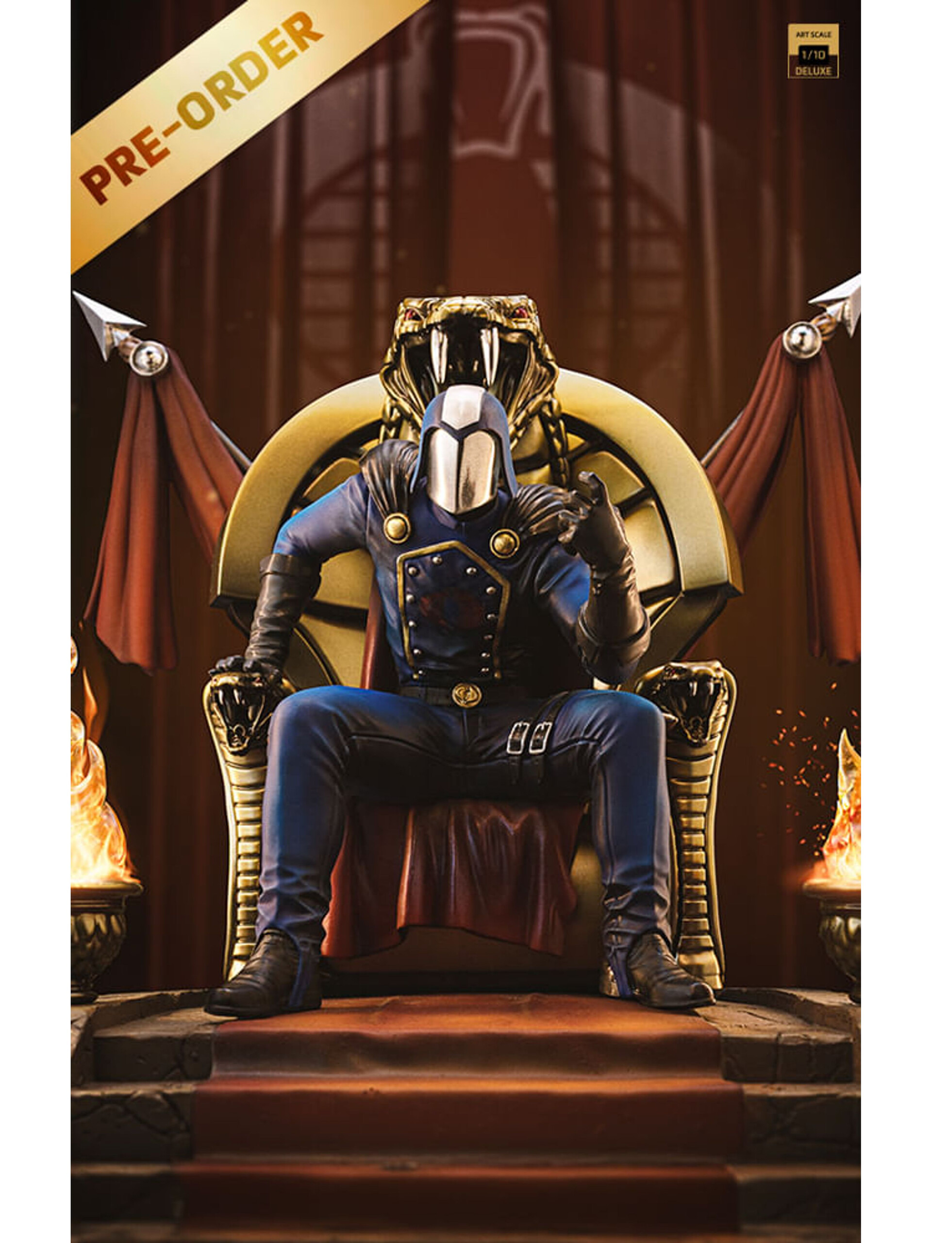 ArtStation - Cobra Commander G.I. Joe - IRON Studios