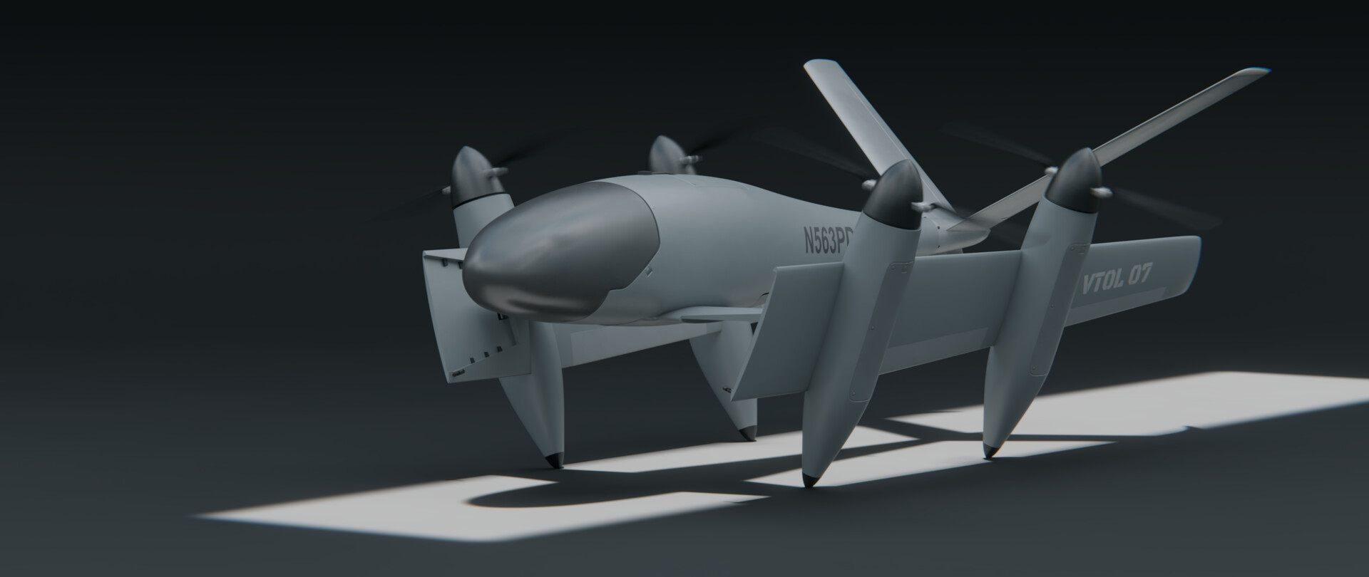 ArtStation - VTOL drone