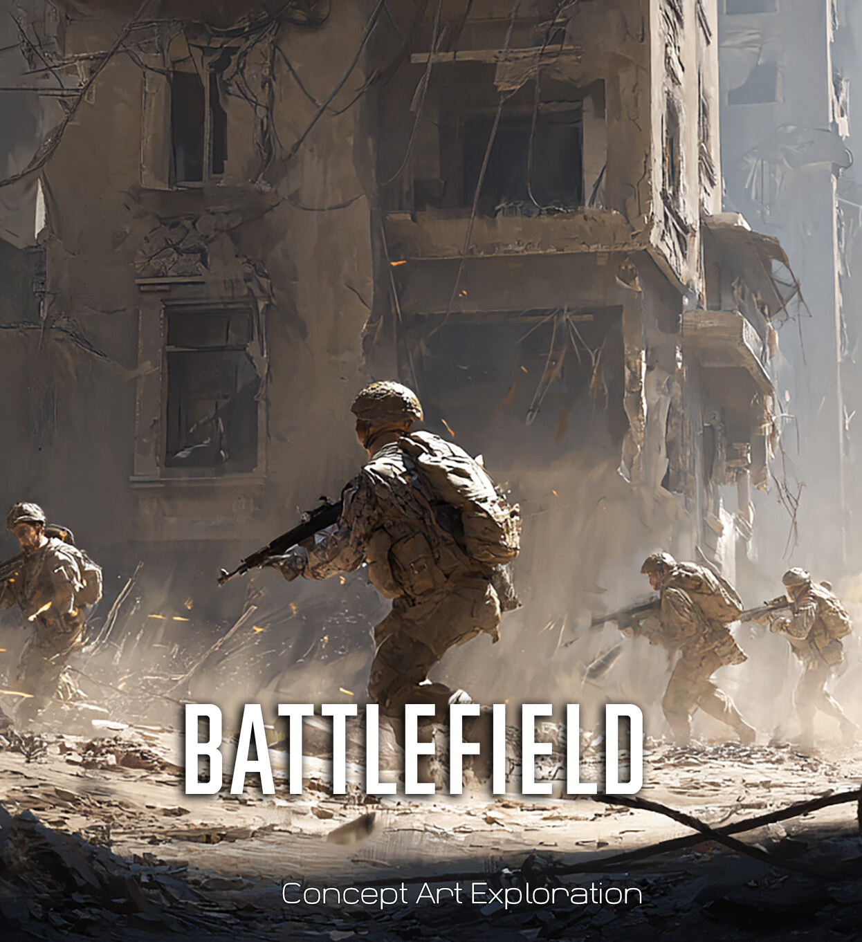 ArtStation - Battlefield Concept Art - Somewhere in Iraq