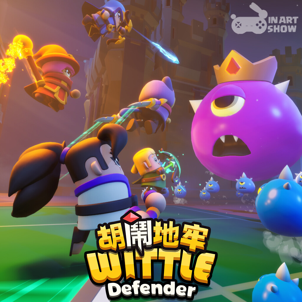 ArtStation - Wittle Defender-characters