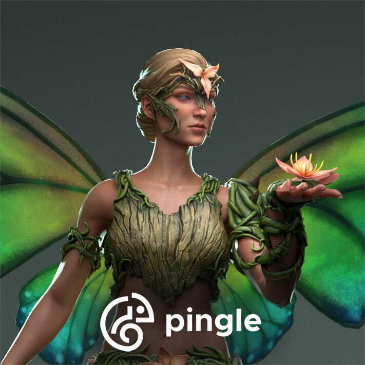 ArtStation - DnD Sigil - Pixie character