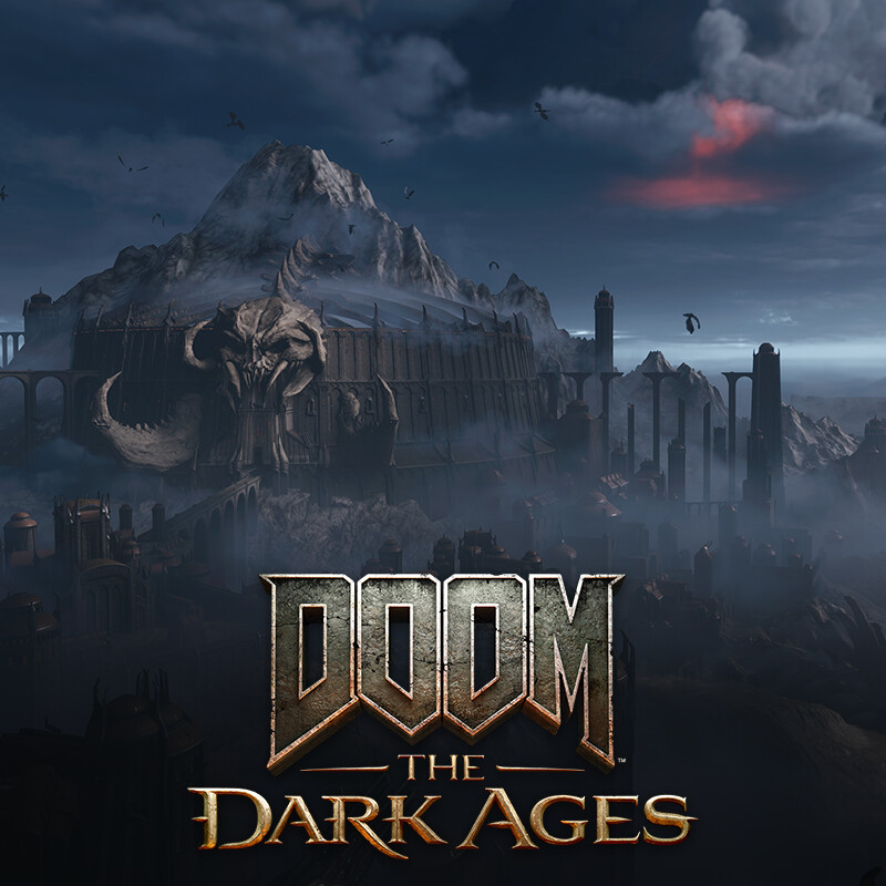 ArtStation - DOOM the Dark Ages - Sentinel Barracks Vistas