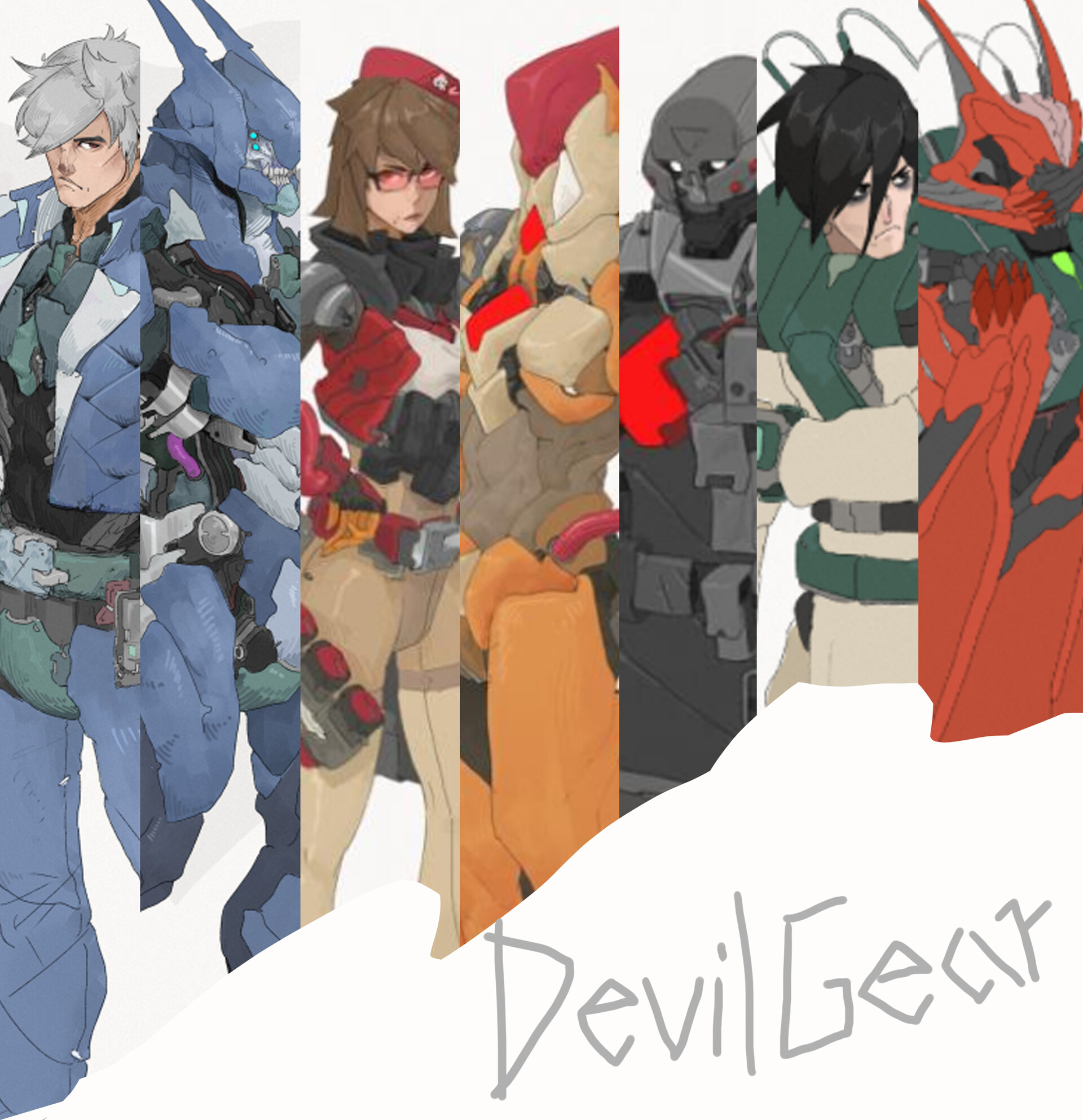 ArtStation - 恶魔武装 Devil Gear