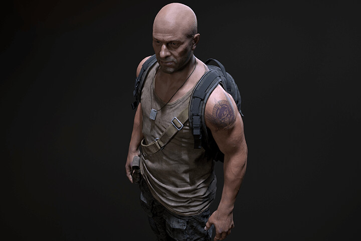 ArtStation - Generic Guy Model for Coloso Class