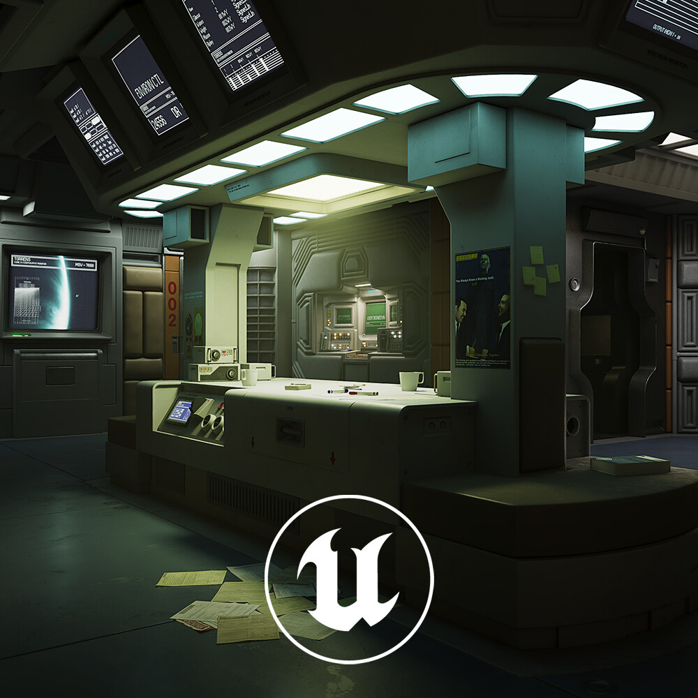 ArtStation - Alien Isolation Fan Art