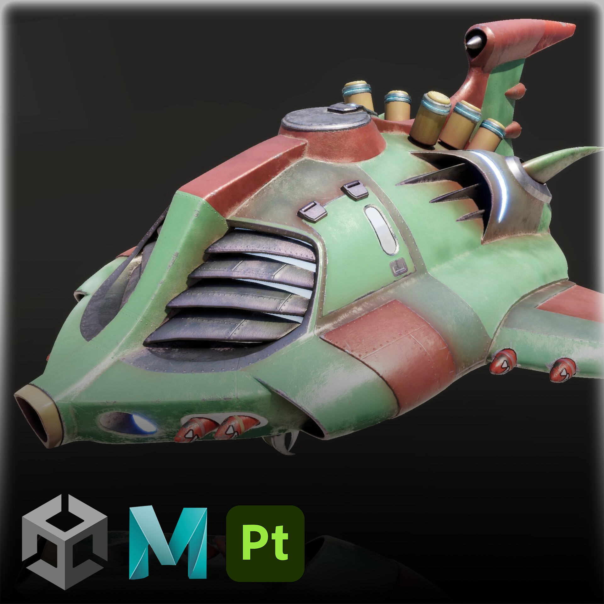 ArtStation - TMNT ShellSub 2003