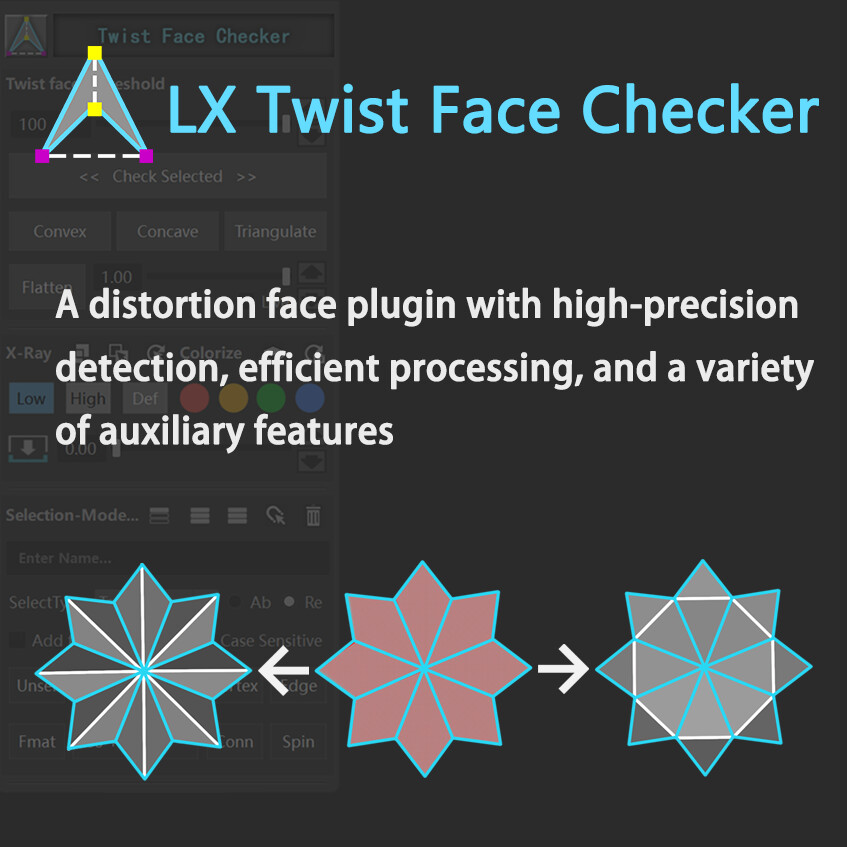 ArtStation - LX Twist Face Checker