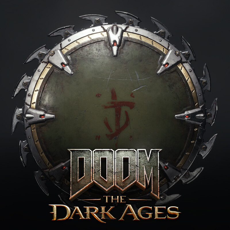 ArtStation - DOOM: THE DARK AGES - SLAYER SHIELD