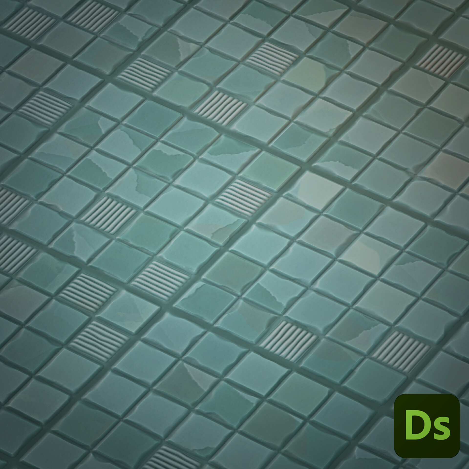 ArtStation - Stylized Tiles