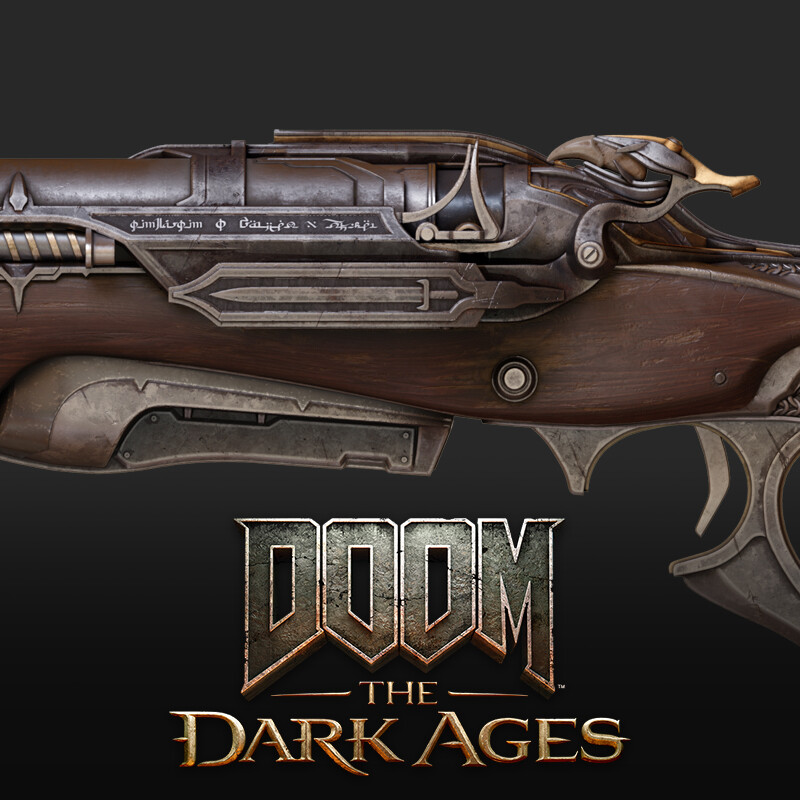 ArtStation - Doom Super Shotgun