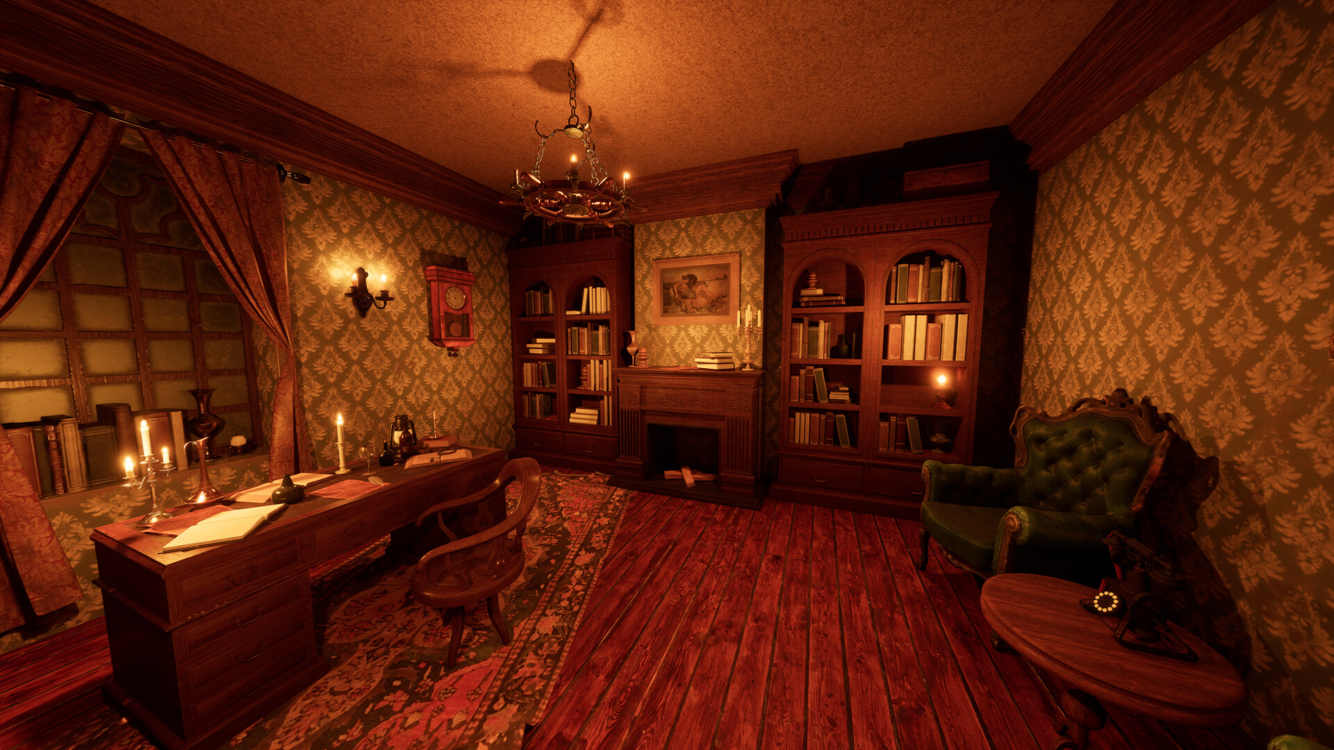 ArtStation - Victorian Study Room