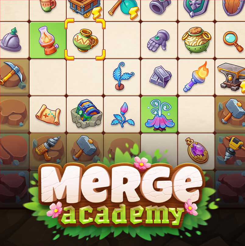 ArtStation - Merge Academy - "treasure trove" merge chains