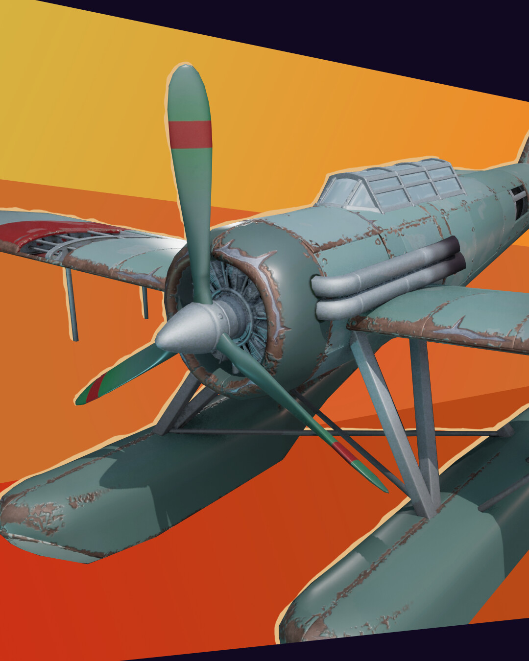 ArtStation - Sea Plane