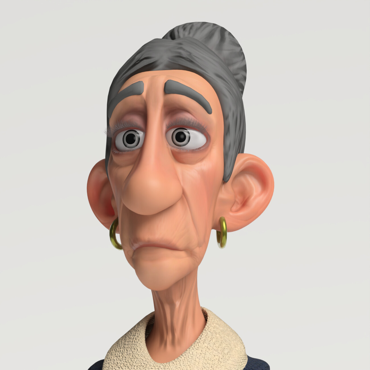 ArtStation - Mabel The Grandma – Character for Reallusion Character ...