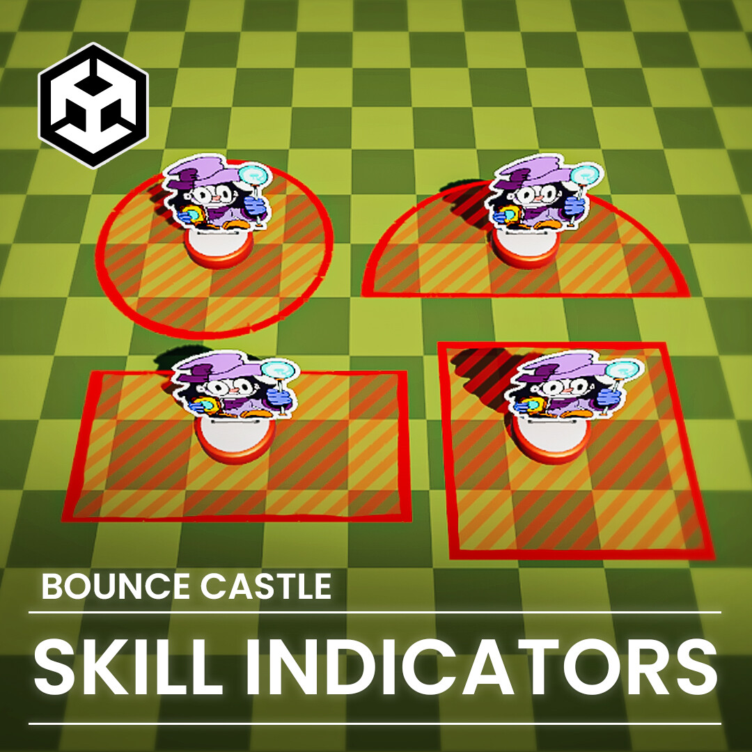 ArtStation - Skill Indicators - Bounce Castle