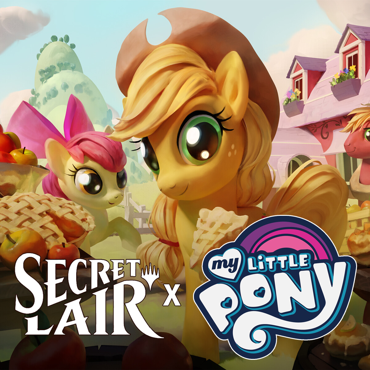 ArtStation - MTG Secret Lair - Ponies: The Galloping 2 - Applejack