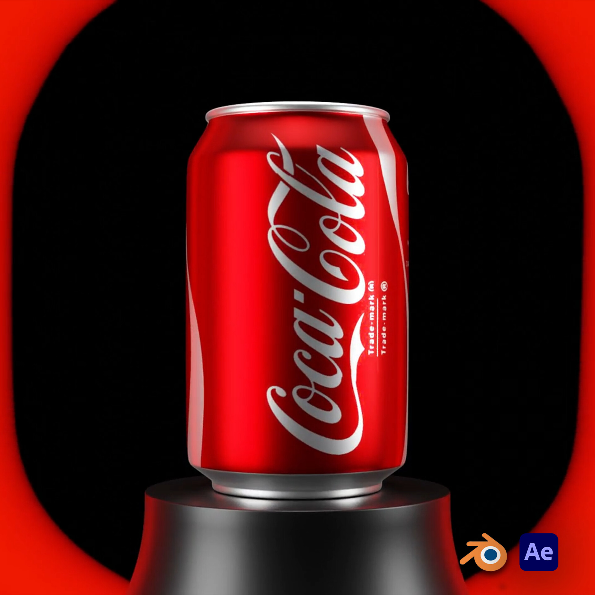 ArtStation - 3D Coca Cola Advertisement