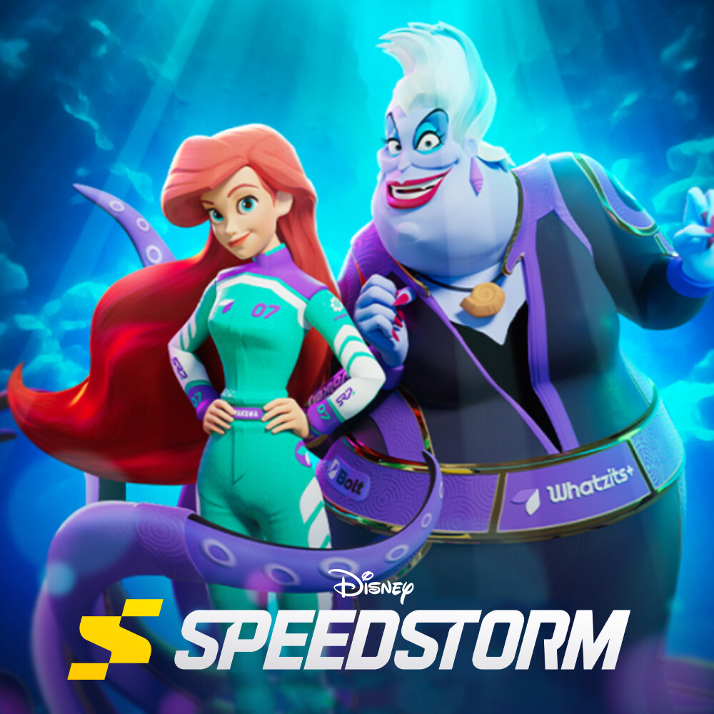 ArtStation - The Little Mermaid season – Rendering – Disney Speedstorm
