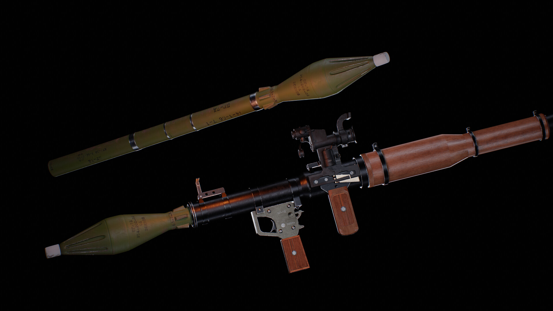 AN[Real] - Game-Ready Weapon RPG-7D