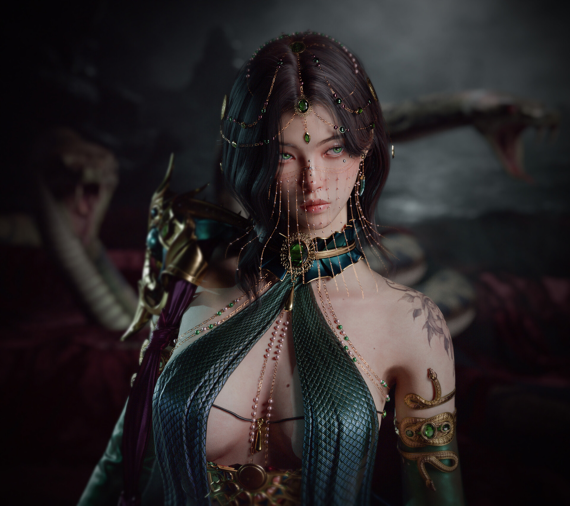 ArtStation - Snakes Dancer