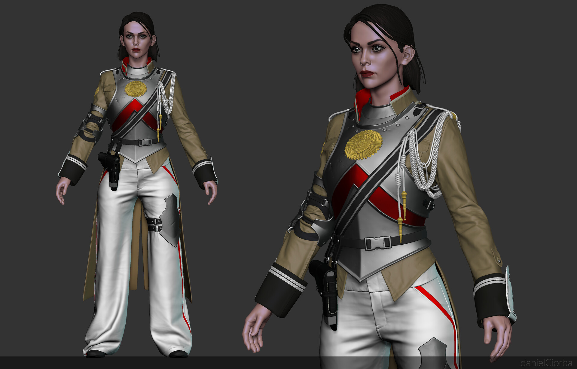 ArtStation - Clothing practice - Highpoly