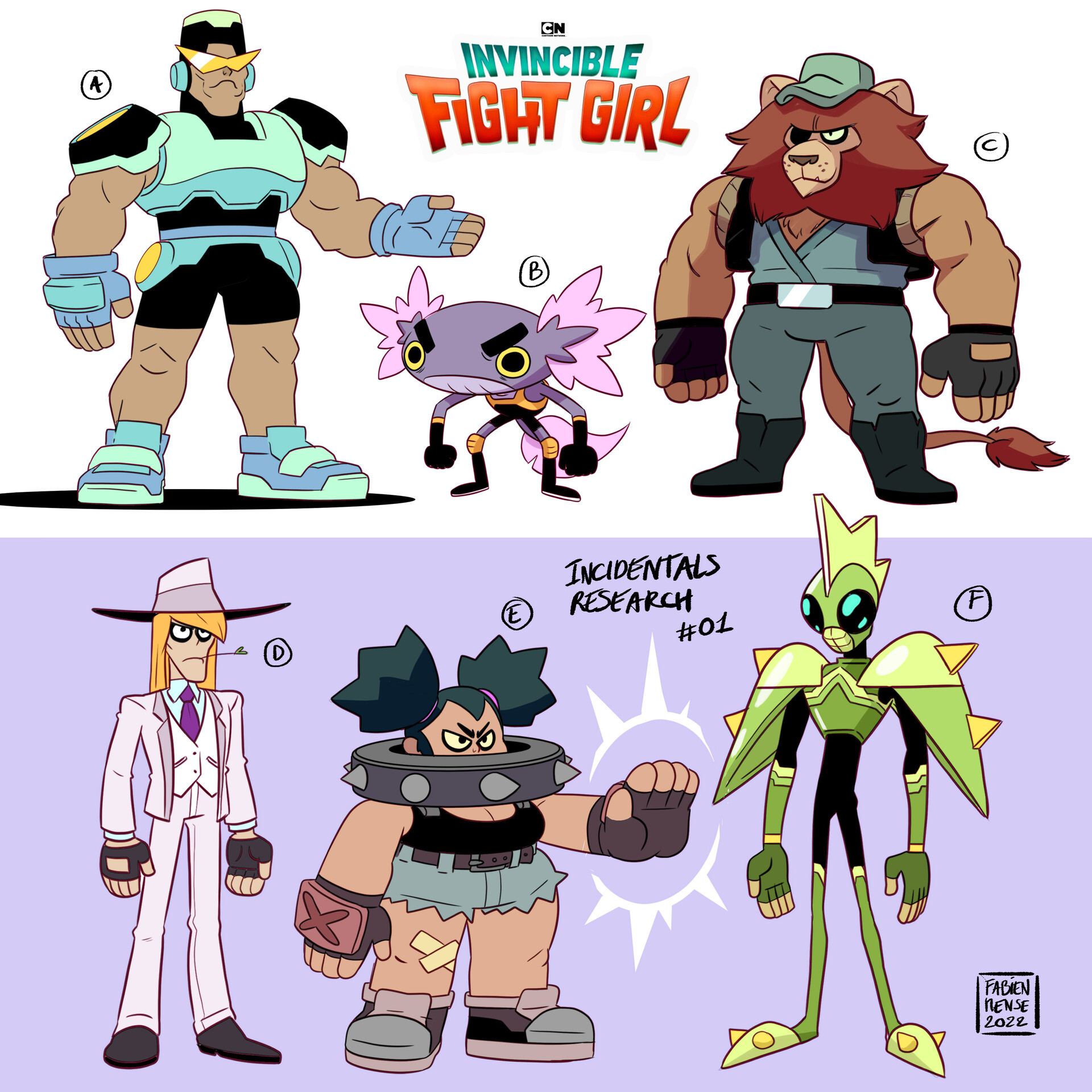 ArtStation - Invincible Fight Girl #02