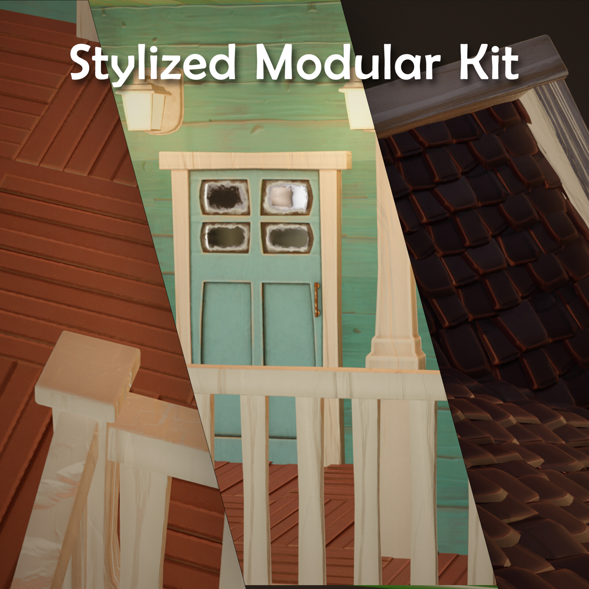 ArtStation - Stylized Modular Kit