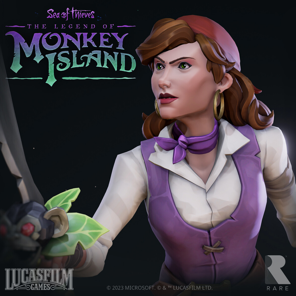 ArtStation - Sea of Thieves - Legend of Monkey Island: Elaine