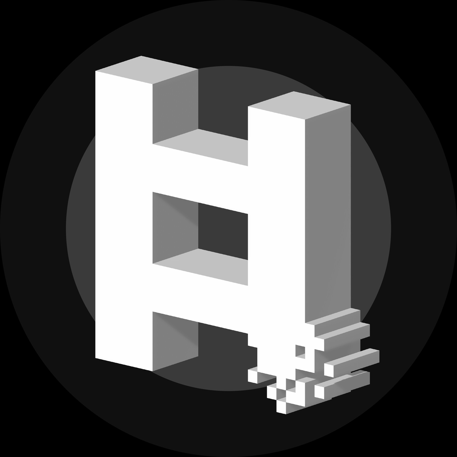 ArtStation - Pixelated Ladder Production Logo Animation