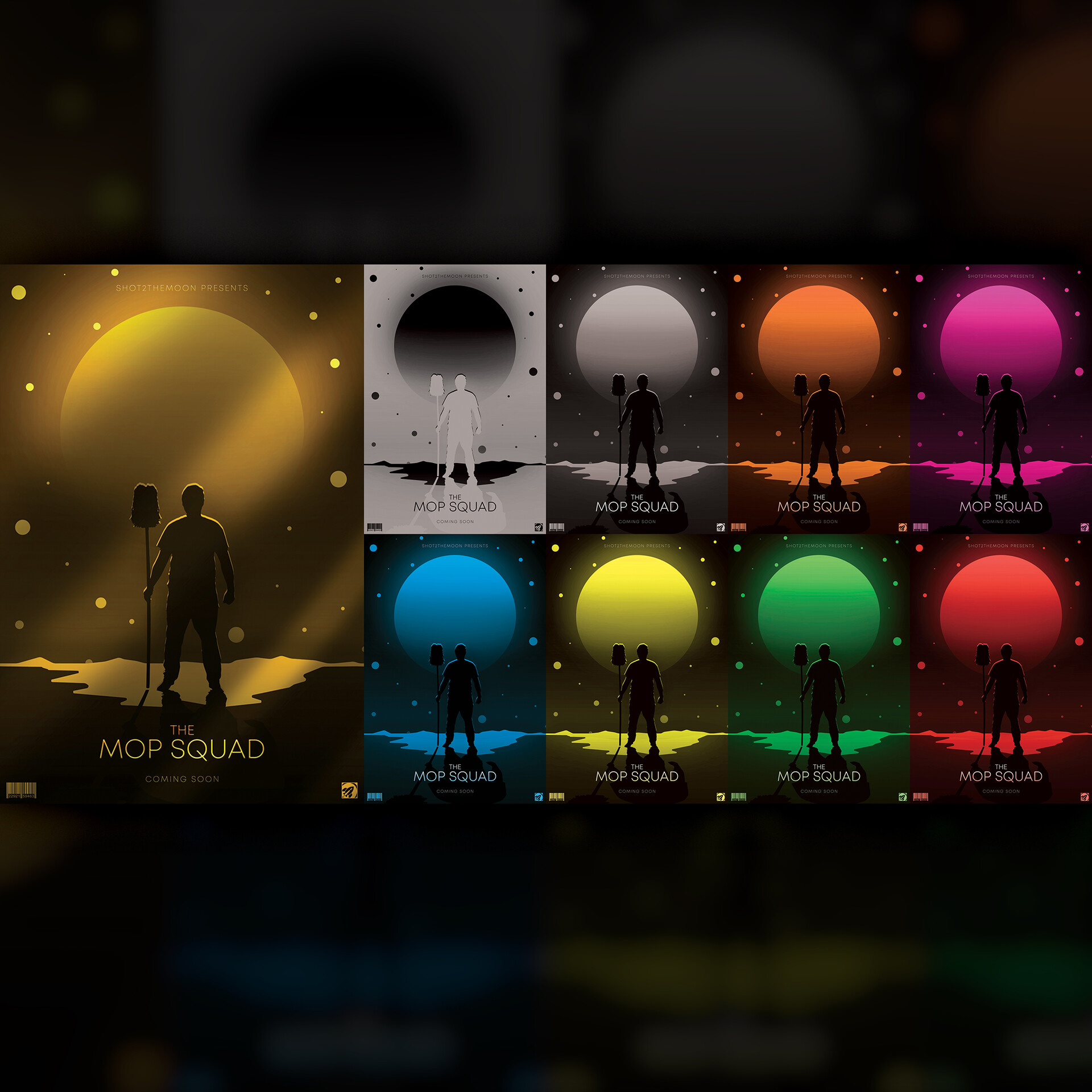 ArtStation - S2TM: Mop Squad Poster