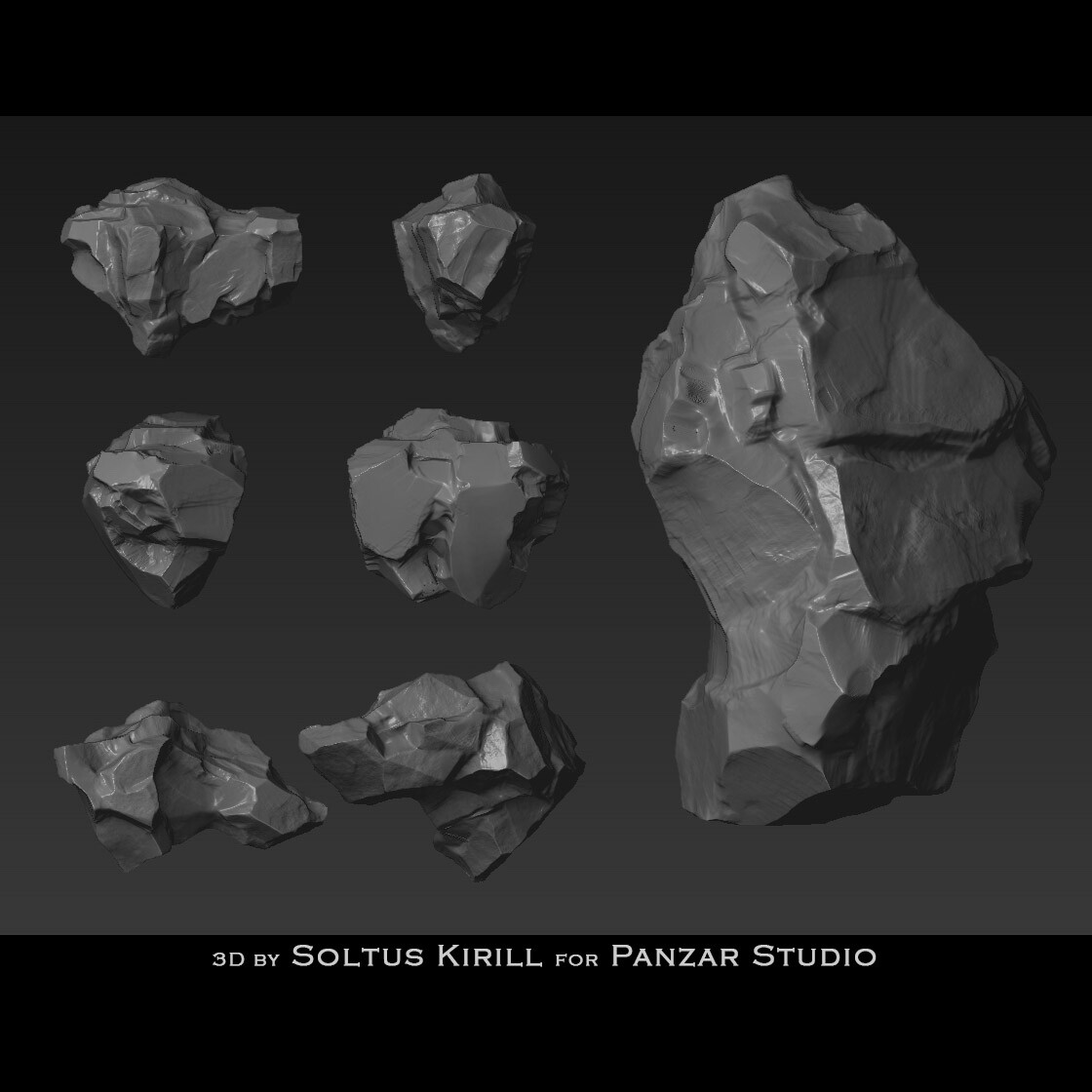 ArtStation - Stones