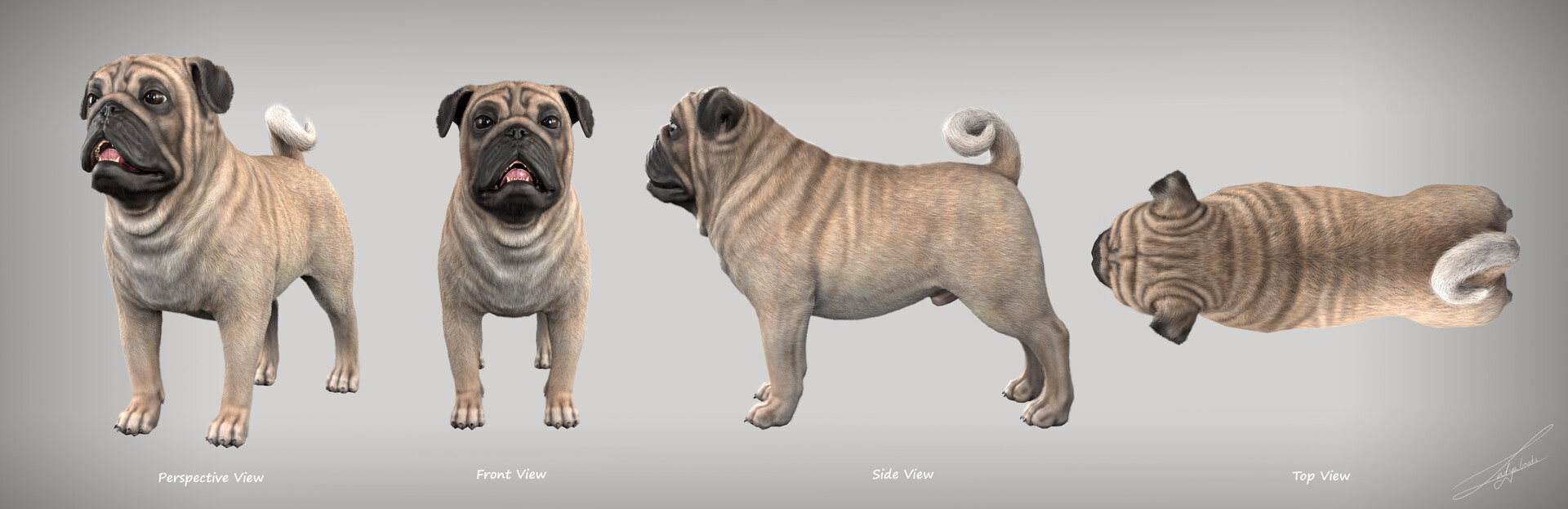 ArtStation - Pug