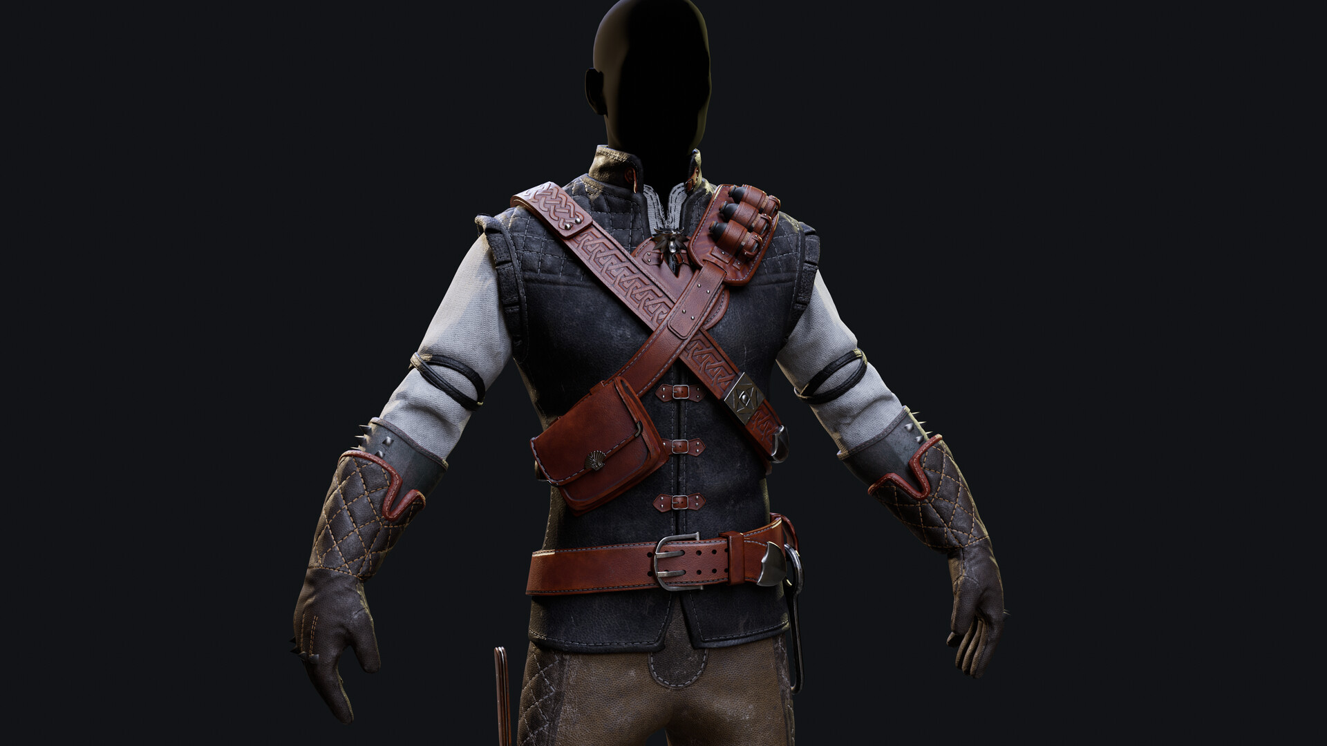 ArtStation - The Witcher Manticore Armor Set