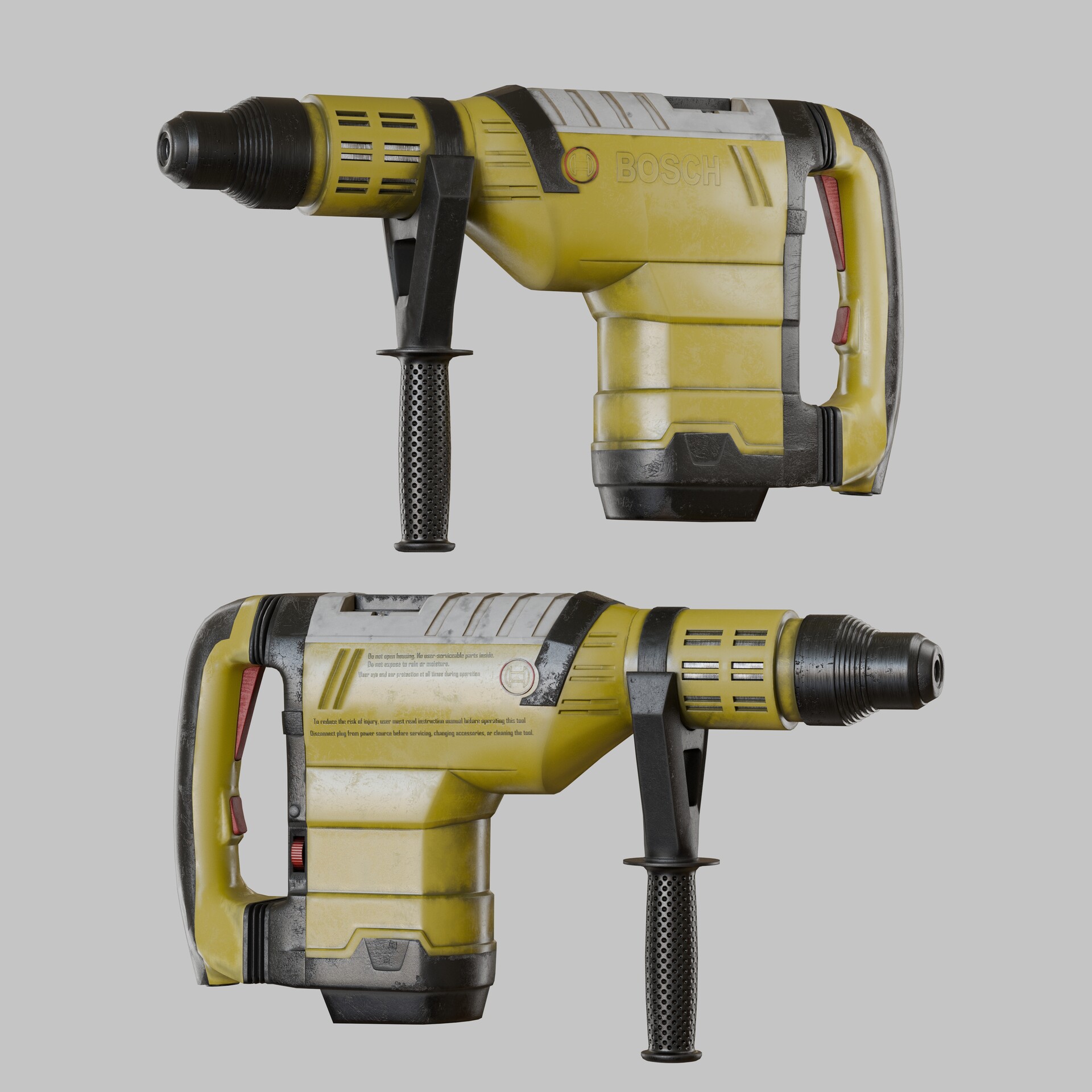 ArtStation - Industrial Drill Machine | Game Ready Prop