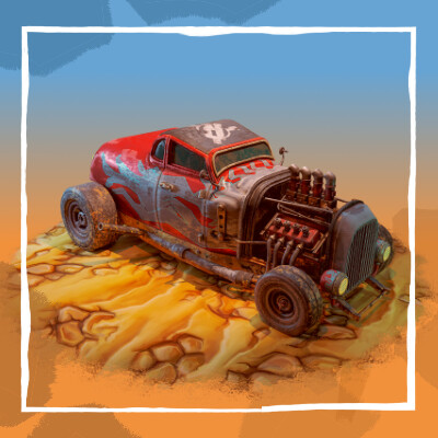 ArtStation - Hot Rod