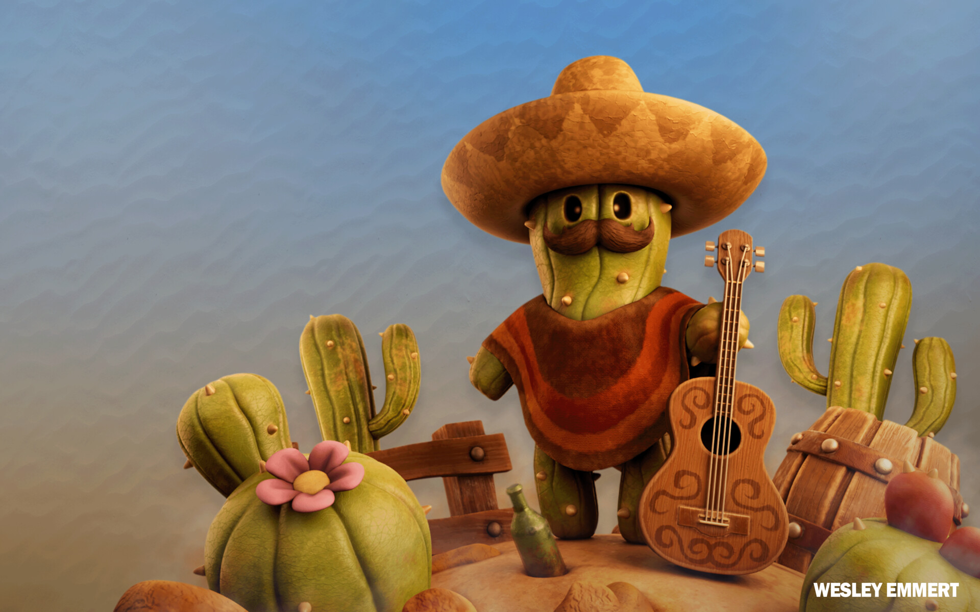 ArtStation - El Verde | Character Diorama