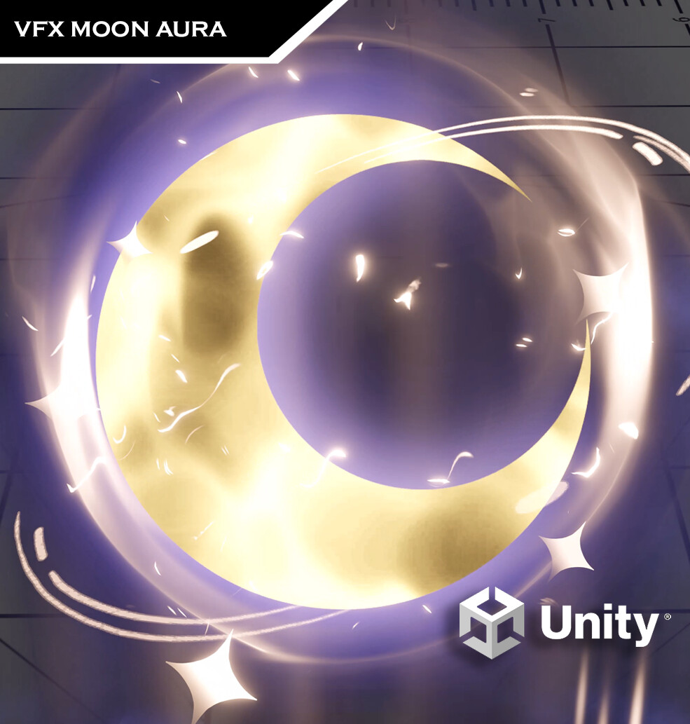ArtStation - UNITY VFX MOON AURA
