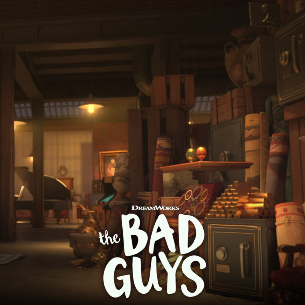 ArtStation - The Bad Guys: Lair Interior
