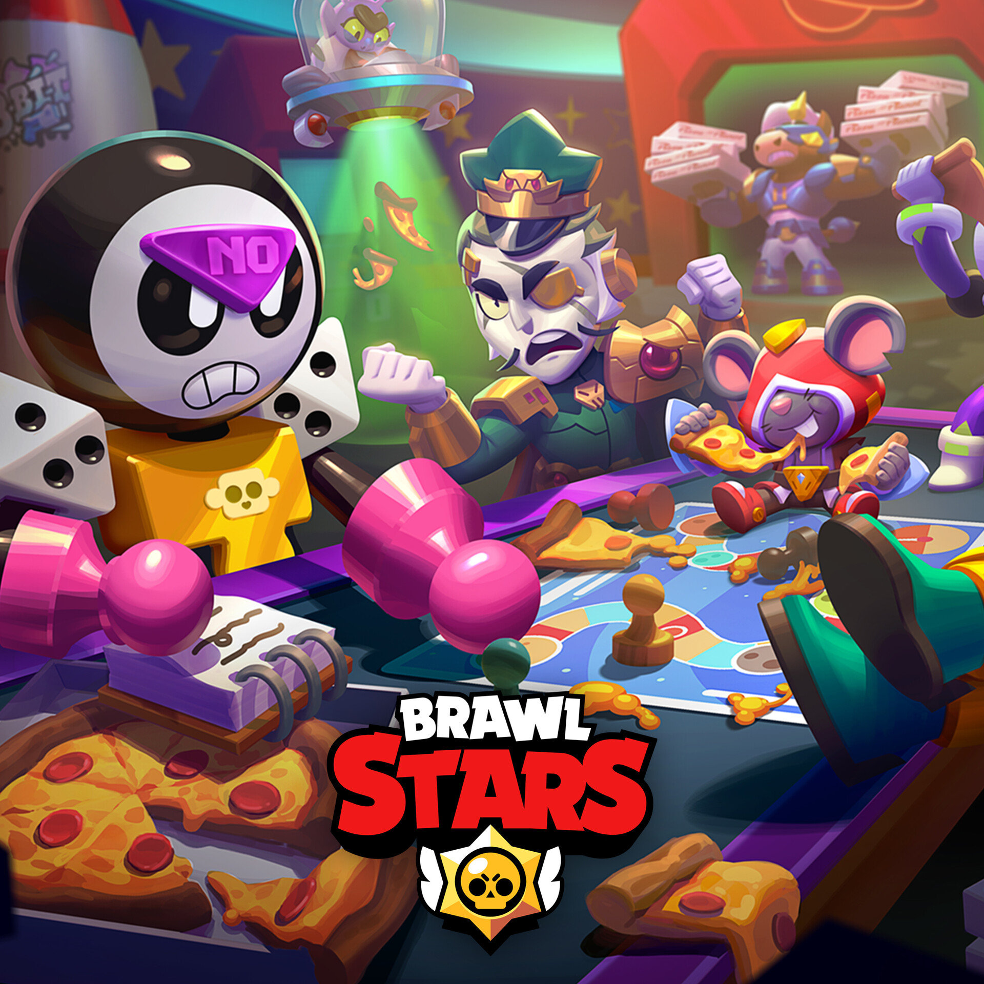 Ocellus - SERVICES - Brawl Stars - Meeple Loading Screen