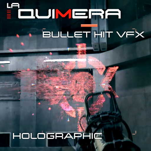 ArtStation - 💥🔫 Bullet Hit VFX. 💠 Holographic . 🔷Unreal Engine
